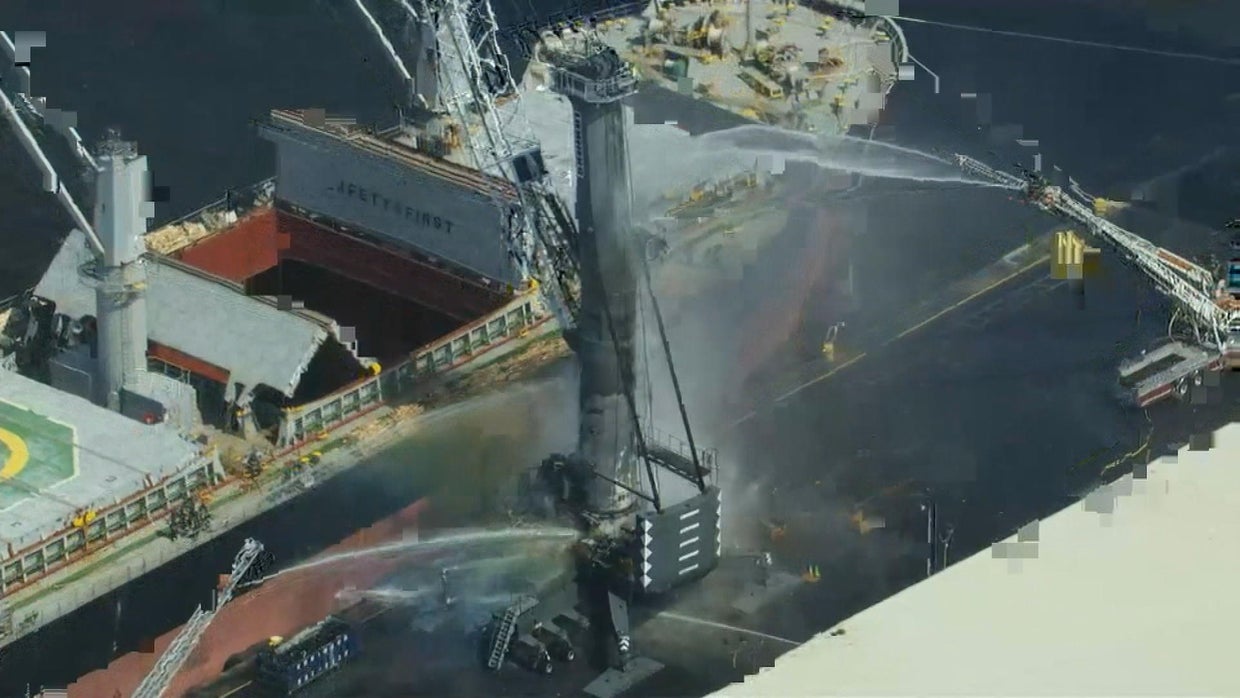 Fire on Gloucester City waterfront sends smoke billowing near Walt ...