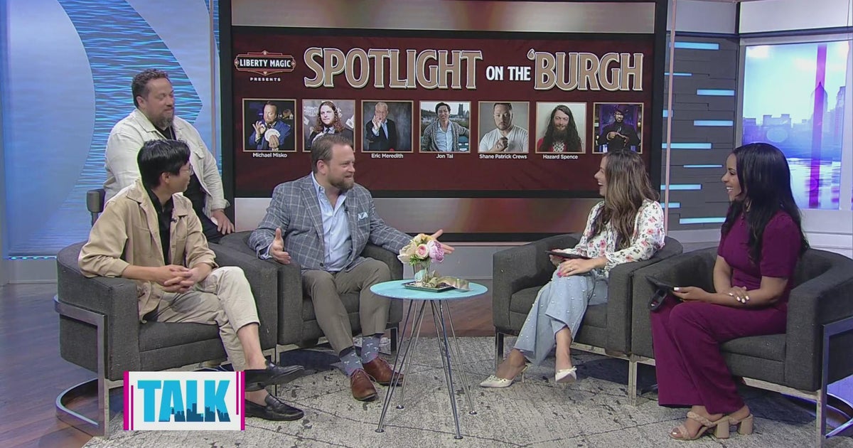 Talking to a trio of magicians on Talk Pittsburgh - CBS Pittsburgh