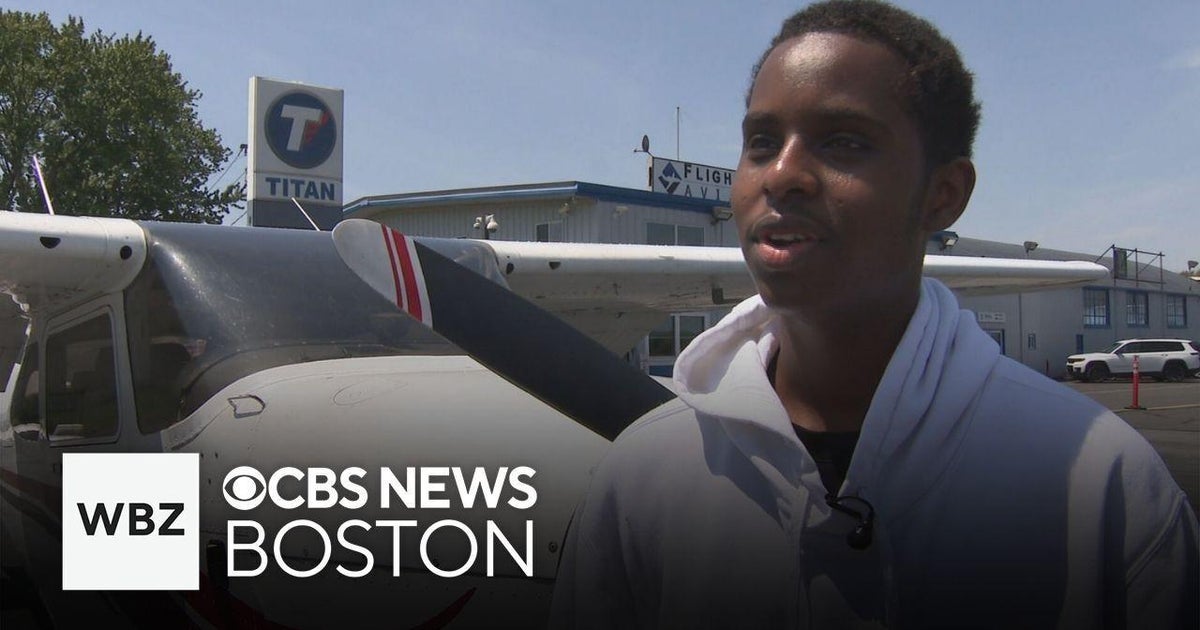 Boston high school student takes flight as part of aviation program ...