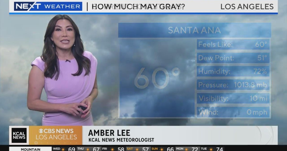 Amber Lee's Morning Weather (May 22) - CBS Los Angeles
