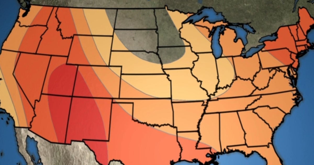 Here's how hot summer may get, according to NOAA - CBS News