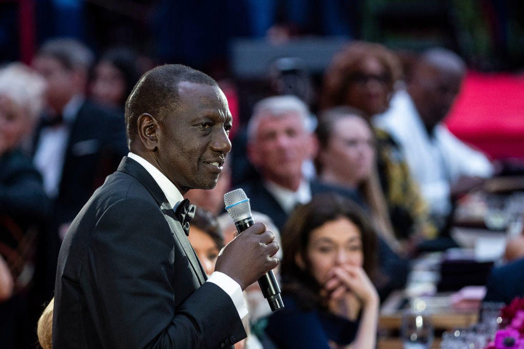 A look at the White House state dinner for Kenya's president in photos ...