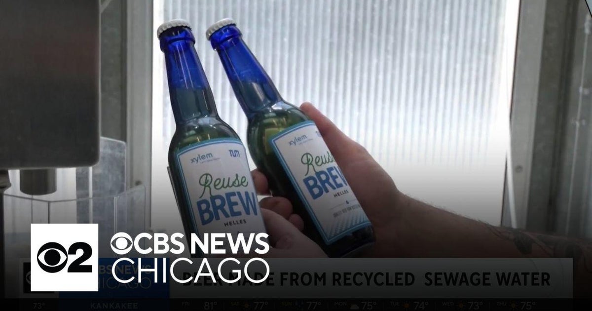 New German beer made from recycled sewage water - CBS Chicago