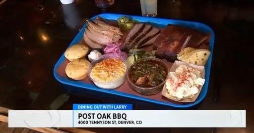 First at 4's Mekialaya White dines out with Larry at Post Oak Barbecue ...