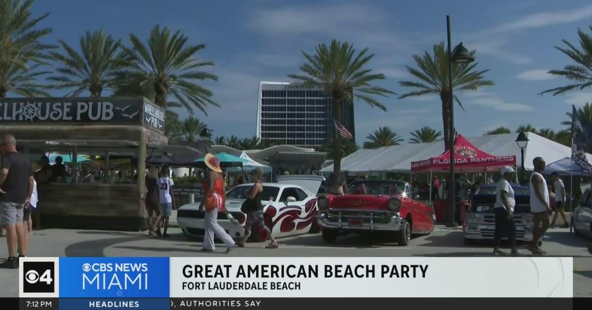 Great American Beach Party at Fort Lauderdale - CBS Miami