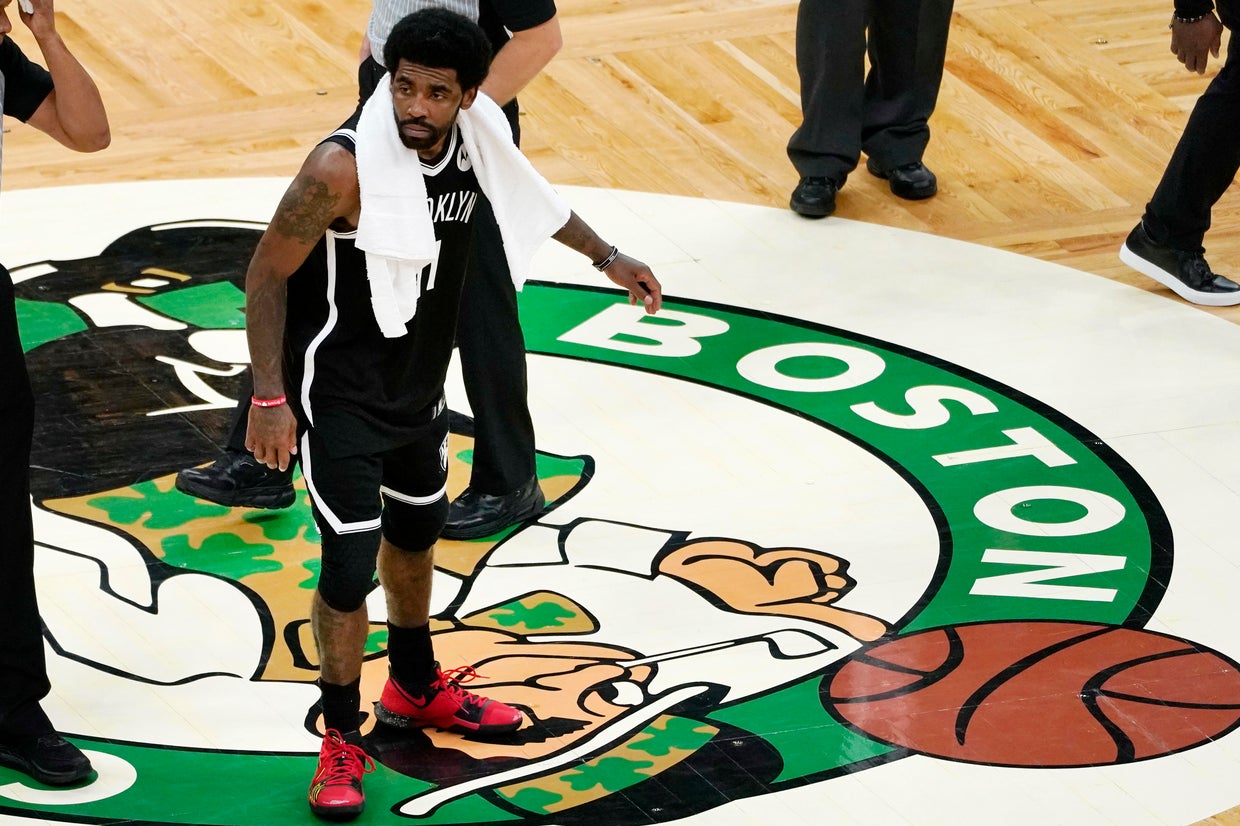 Kyrie Irving shows a little remorse for his past antics in Boston - CBS ...