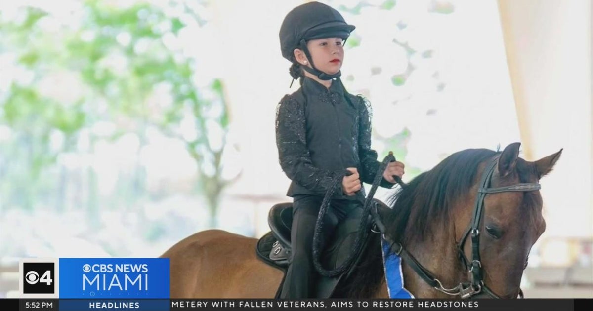 At only 8 years of age, love of horses turns Miami rider to competitive ...
