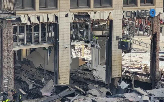 Photos show extensive damage caused by explosion in downtown Youngstown ...