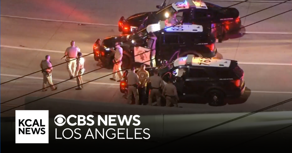 Carjacking suspect arrested after lengthy chase spanning from LA to Orange County - CBS Los Angeles