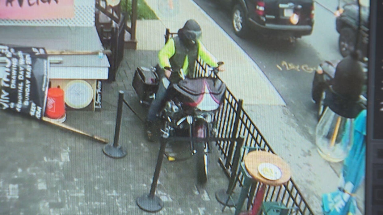 Video shows motorcycle stolen from charity event, driven through New ...