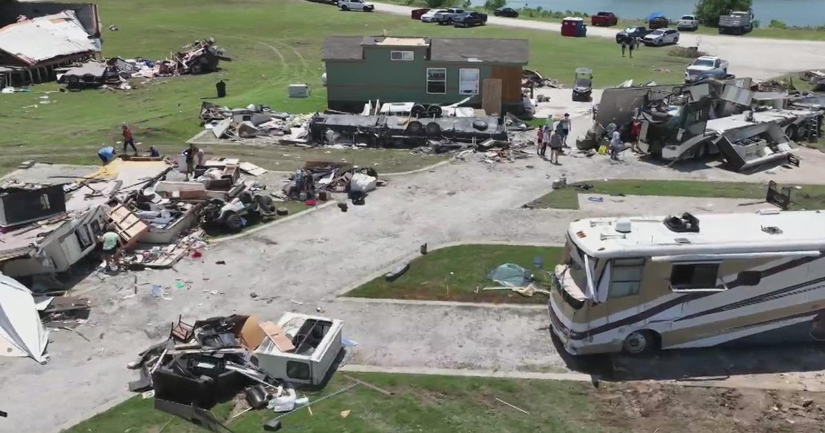 Visitors to Ray Roberts Marina survive EF-1 tornado hiding in walk-in ...