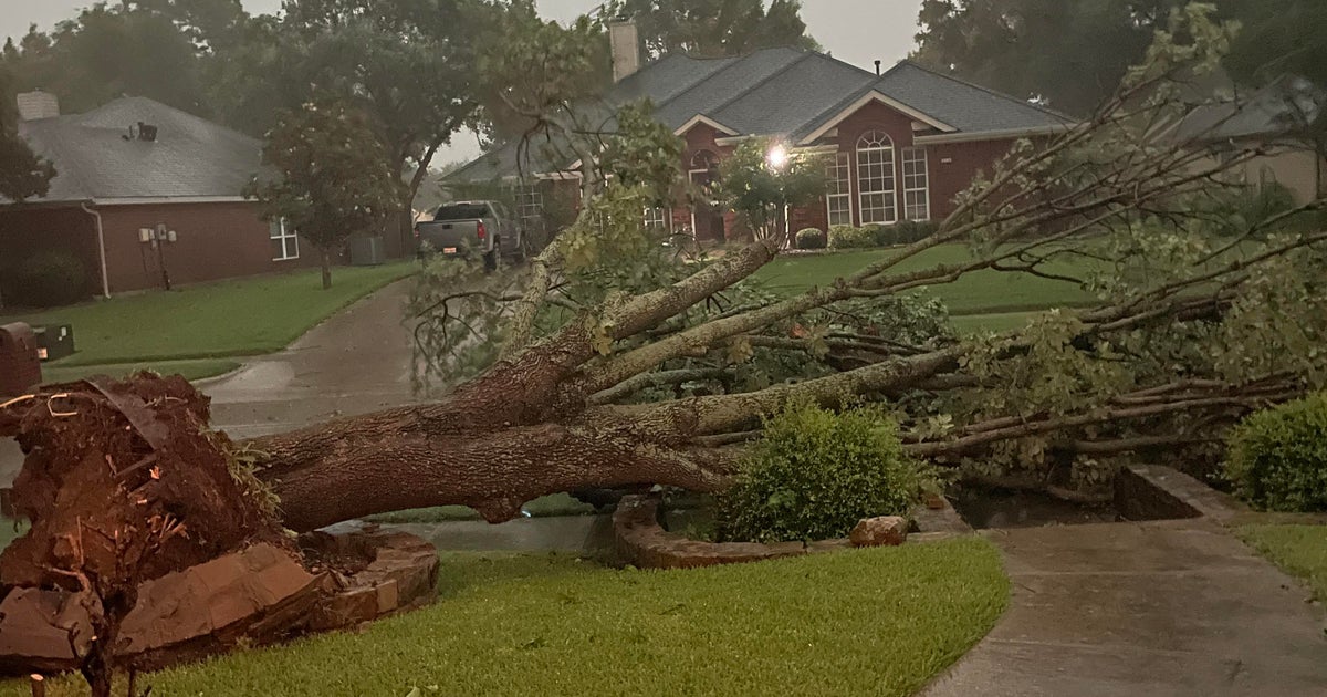 Spring storm damage across North Texas