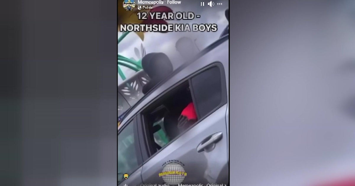 Video shows young kids joyriding in stolen car in Minneapolis - CBS ...