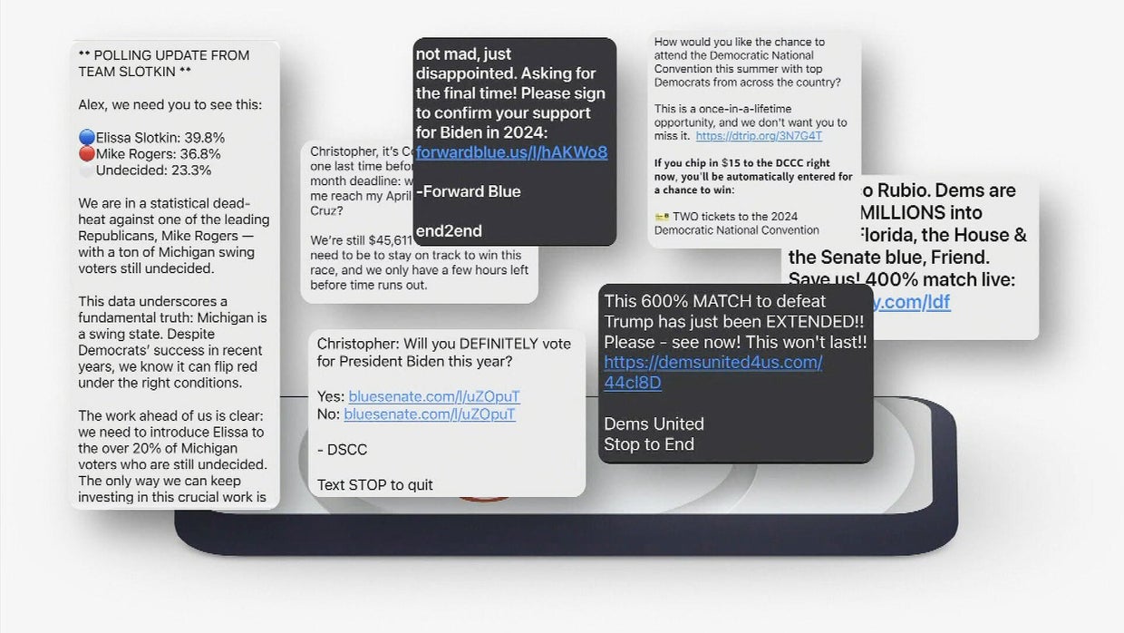 How do you stop political texts on your phone? - CBS Boston