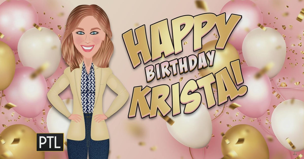 Happy Birthday, Krista! - CBS Pittsburgh