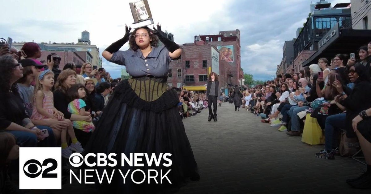 2nd annual High School of Fashion Industries fashion show held in NYC ...