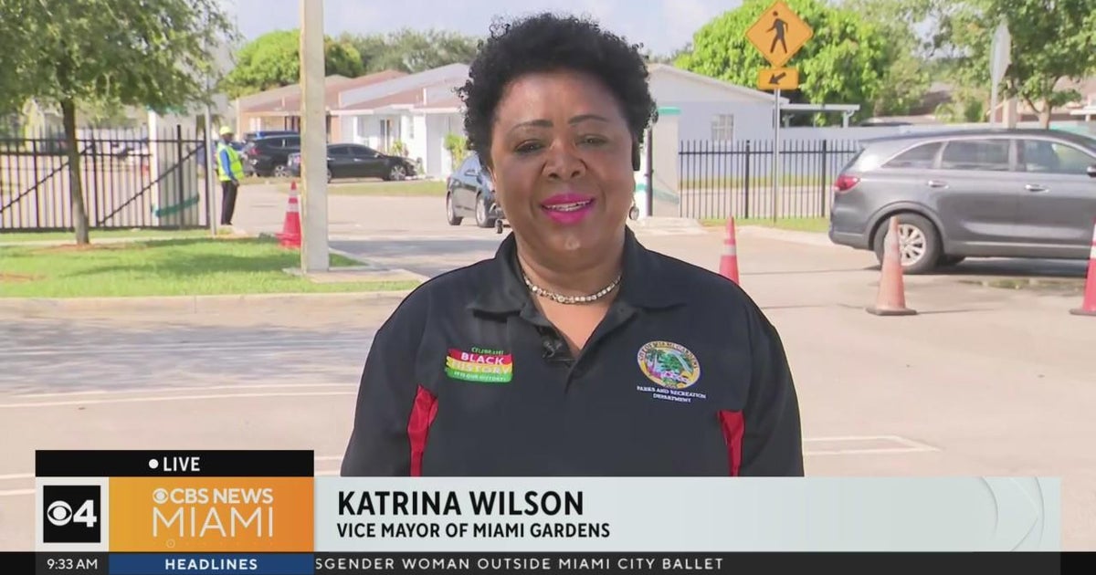 Miami Gardens vice mayor talks about city's hurricane supplies giveaway ...