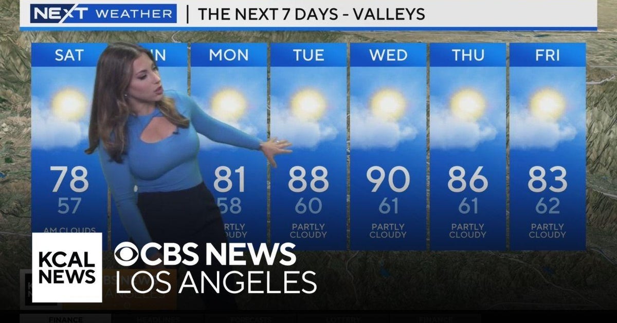 Alex Biston's Morning Weather (June 1) - CBS Los Angeles