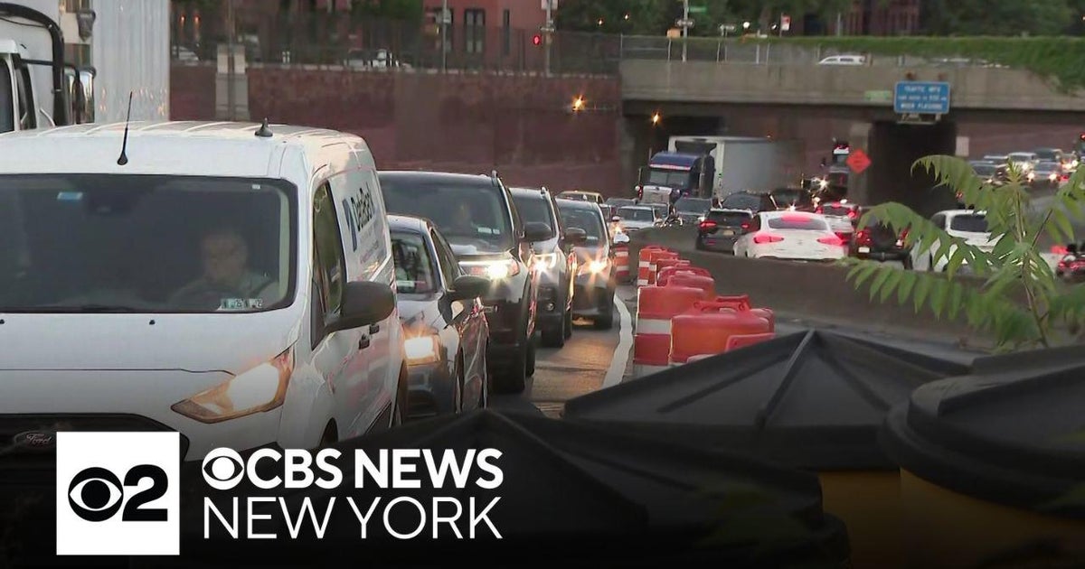 Large portion of BQE shut down for repair work this weekend - CBS New York