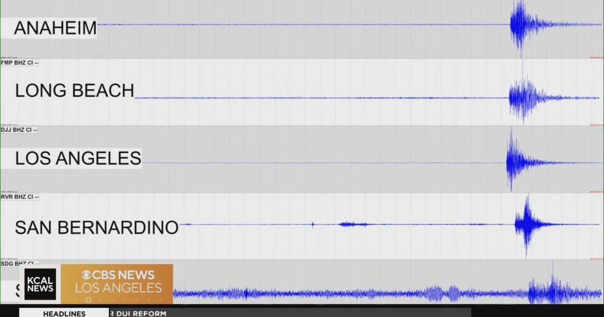 3.5-magnitude earthquake rattles South Pasadena - CBS Los Angeles