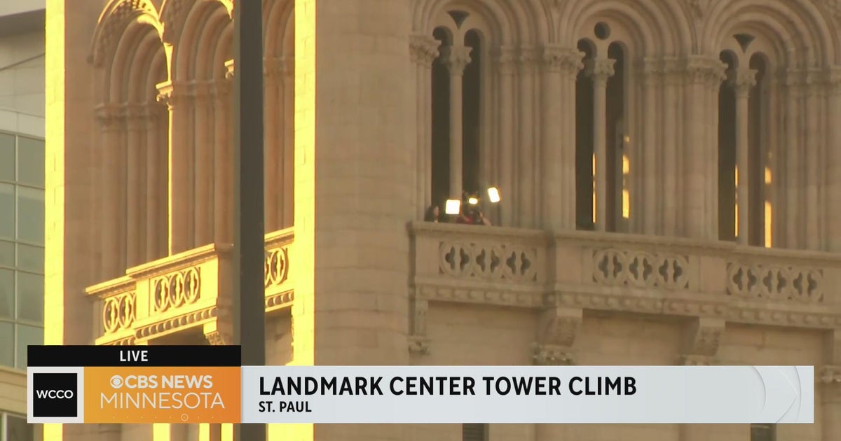 You can climb to the top of the Landmark Tower Center this summer - CBS ...