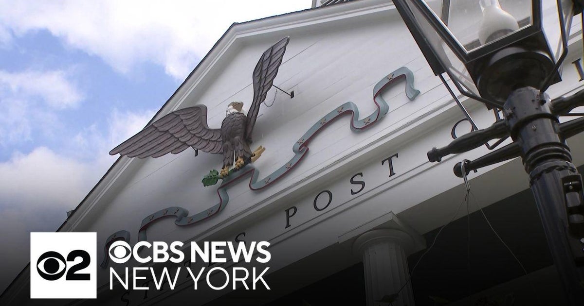Stony Brook Post Office's mechanical eagle repaired thanks to devoted ...