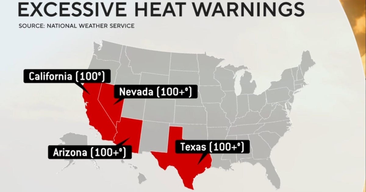 Dangerous heat wave hits Southwest - CBS News