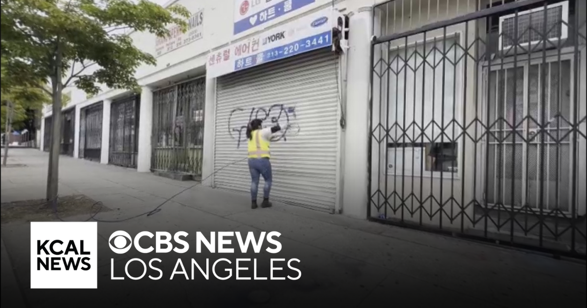 Koreatown residents and businesses battle growing graffiti problem ...