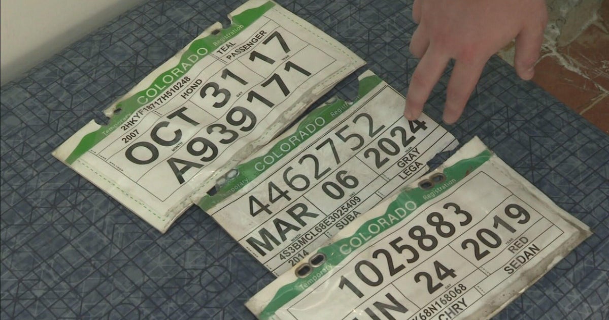 Law enforcement seeing increased use of fake temporary plates in ...