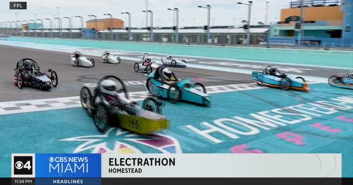 Miami-Dade students go electric go-kart racing at Electrathon in ...