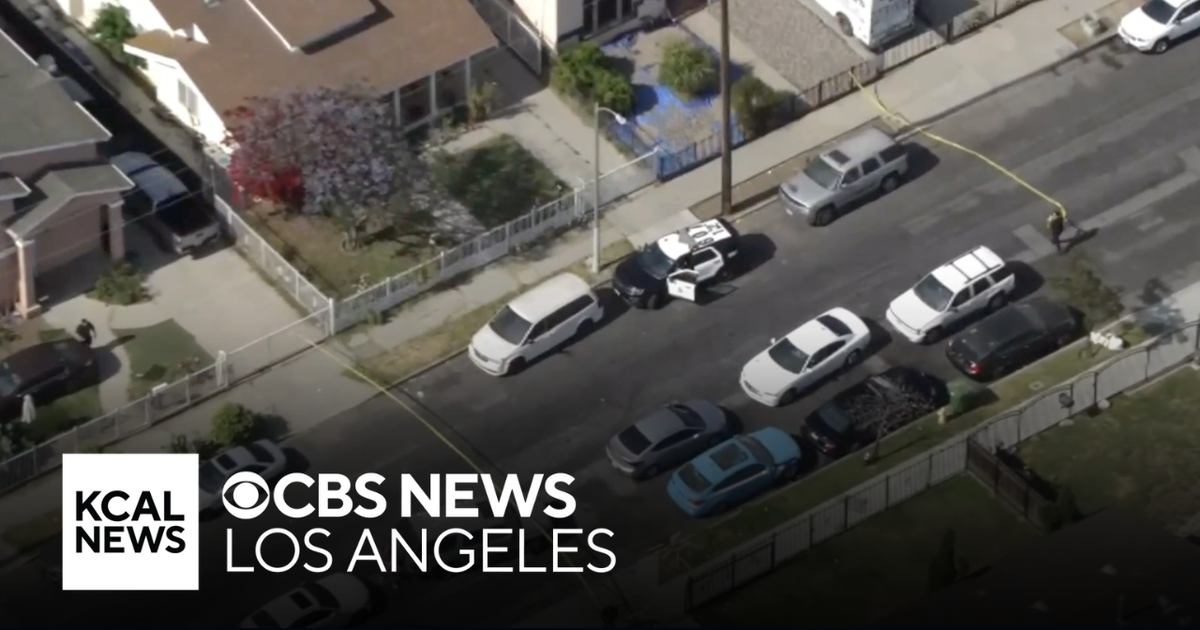 Woman hospitalized after shooting in South LA - CBS Los Angeles