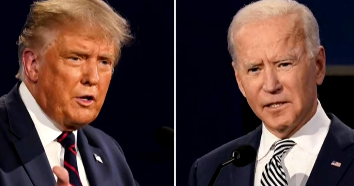New CBS News poll shows Biden, Trump virtually tied - CBS News