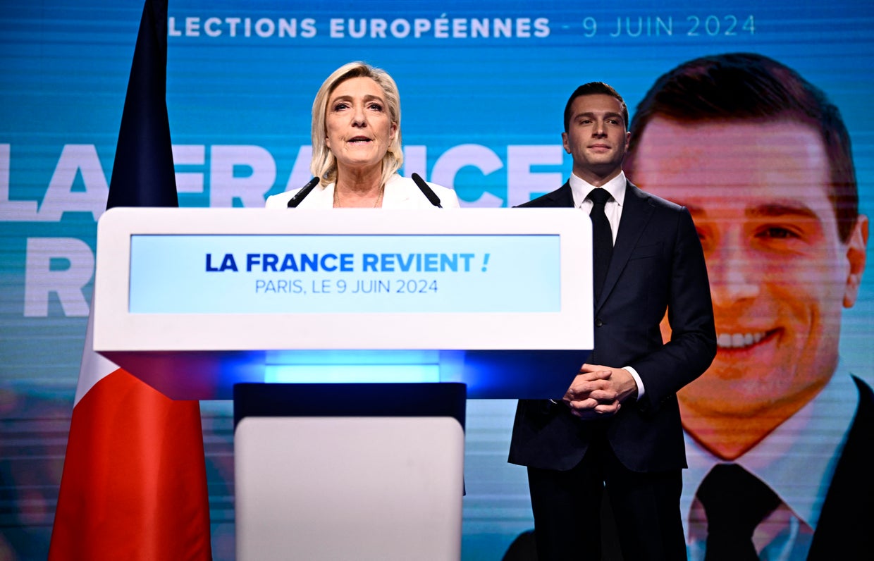 Far-right parties gain seats in European Parliament elections - CBS News