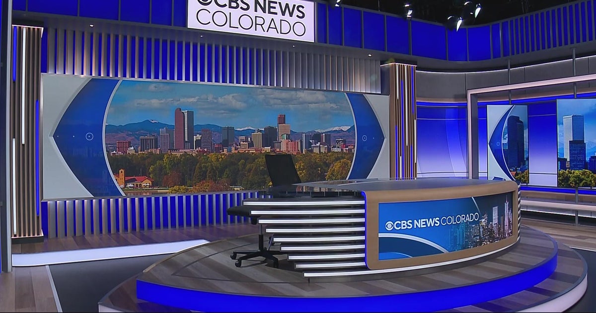 CBS Colorado debuts new news set - CBS Colorado