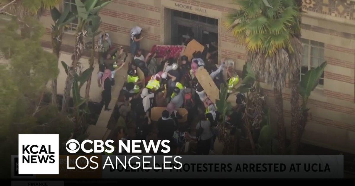 25 arrested at latest UCLA protests over Gaza war - CBS Los Angeles
