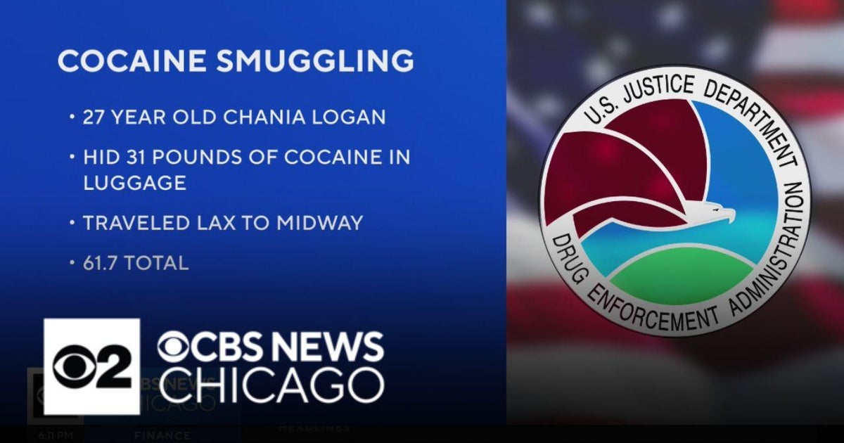Woman accused of smuggling cocaine on flight to Midway International ...