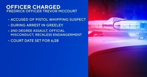 Fredrick police officer charged with pistol-whipping suspect - CBS Colorado