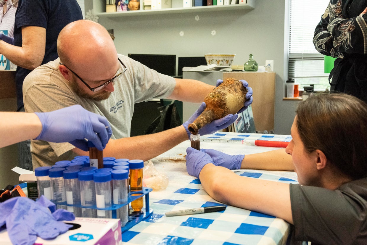 More bottles of cherries found at George Washington's Mount Vernon home ...