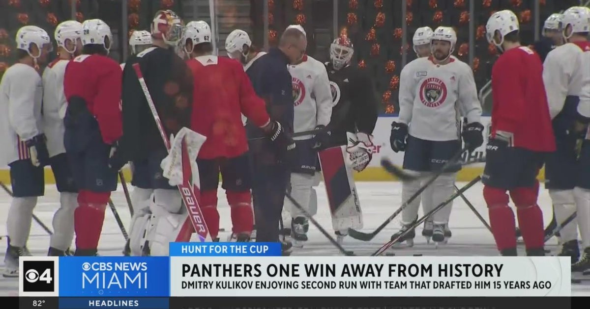 Hunt for the Cup: Florida Panthers 1 win away from making history - CBS ...