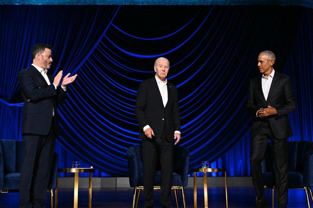 Biden raises $30 million at Hollywood fundraiser featuring Obama ...