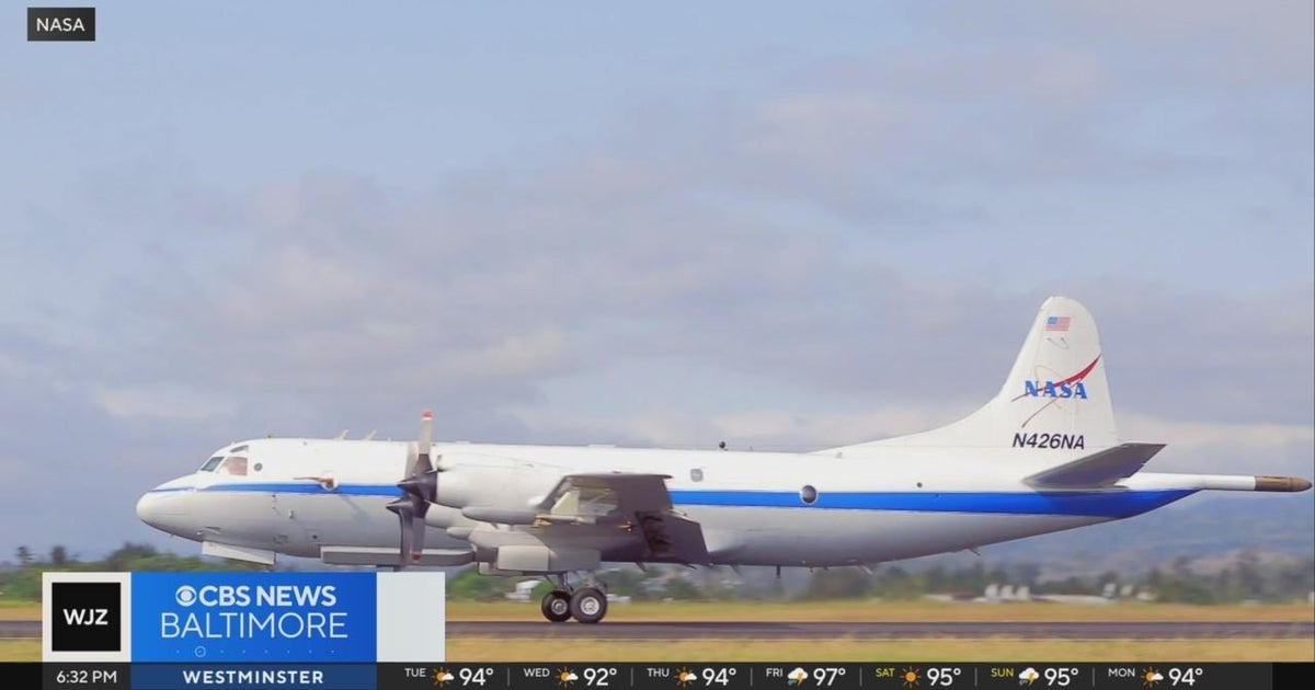 NASA flies aircraft over Baltimore to gather air pollution data, and ...