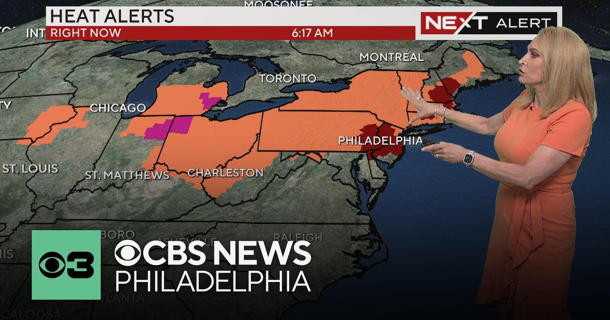Ways to stay cool as hot weather alerts grip Philadelphia region - CBS ...