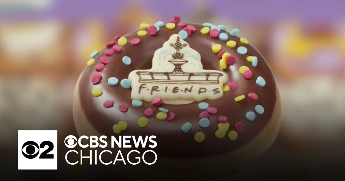 Krispy Kreme releasing “Friends” themed donuts in the UK - CBS Chicago