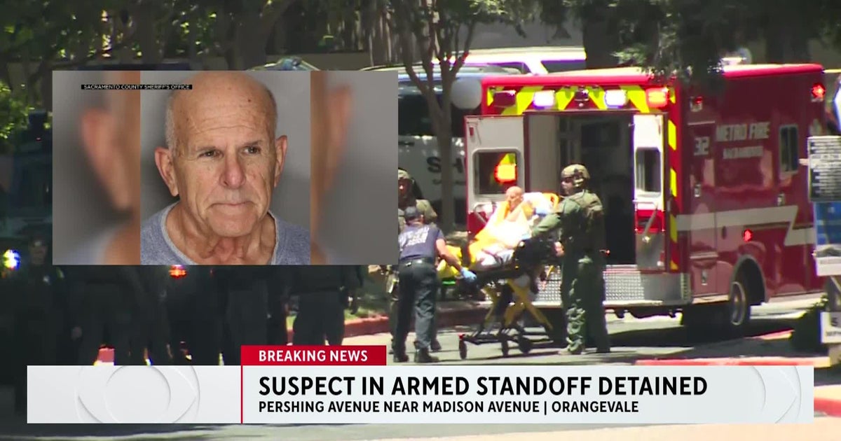 Suspect in Orangevale standoff detained hours later - CBS Sacramento