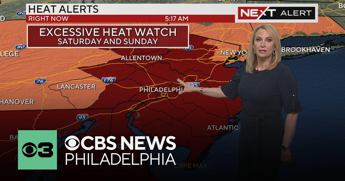 Air quality alert in Philadelphia Friday as hot weather lingers - CBS ...