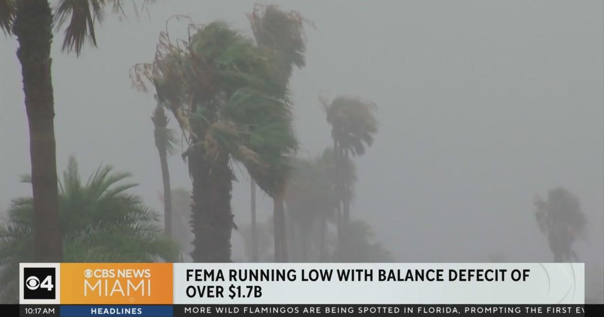 FEMA running low with balance deficit of over $1.7 billion following ...