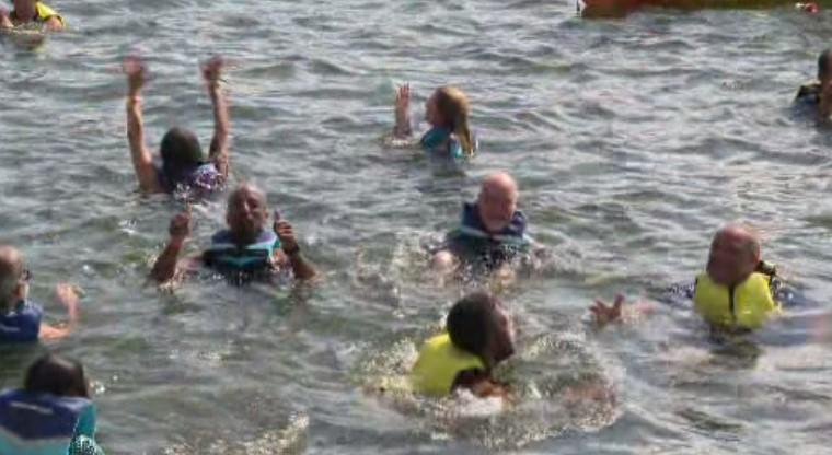 Slideshow: 150 take plunge into Baltimore's Inner Harbor