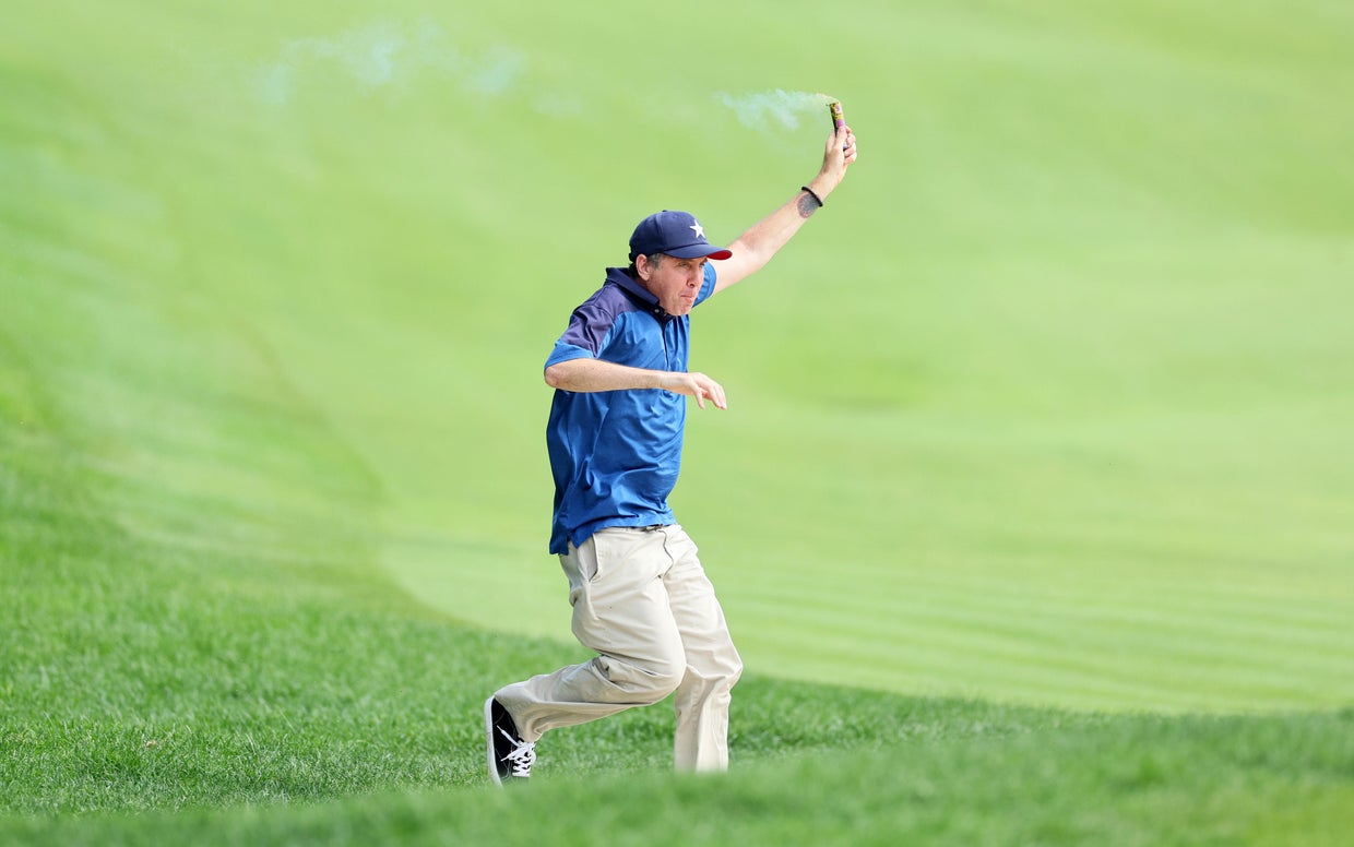 Scottie Scheffler wins PGA Tour event after 6 climate protesters run ...