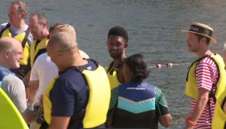Slideshow: 150 take plunge into Baltimore's Inner Harbor