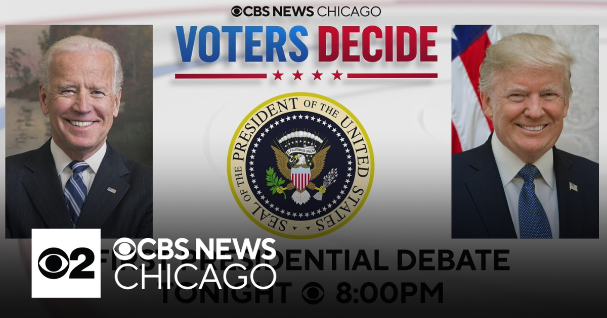 Biden, Trump to face off in first 2024 presidential debate - CBS Chicago